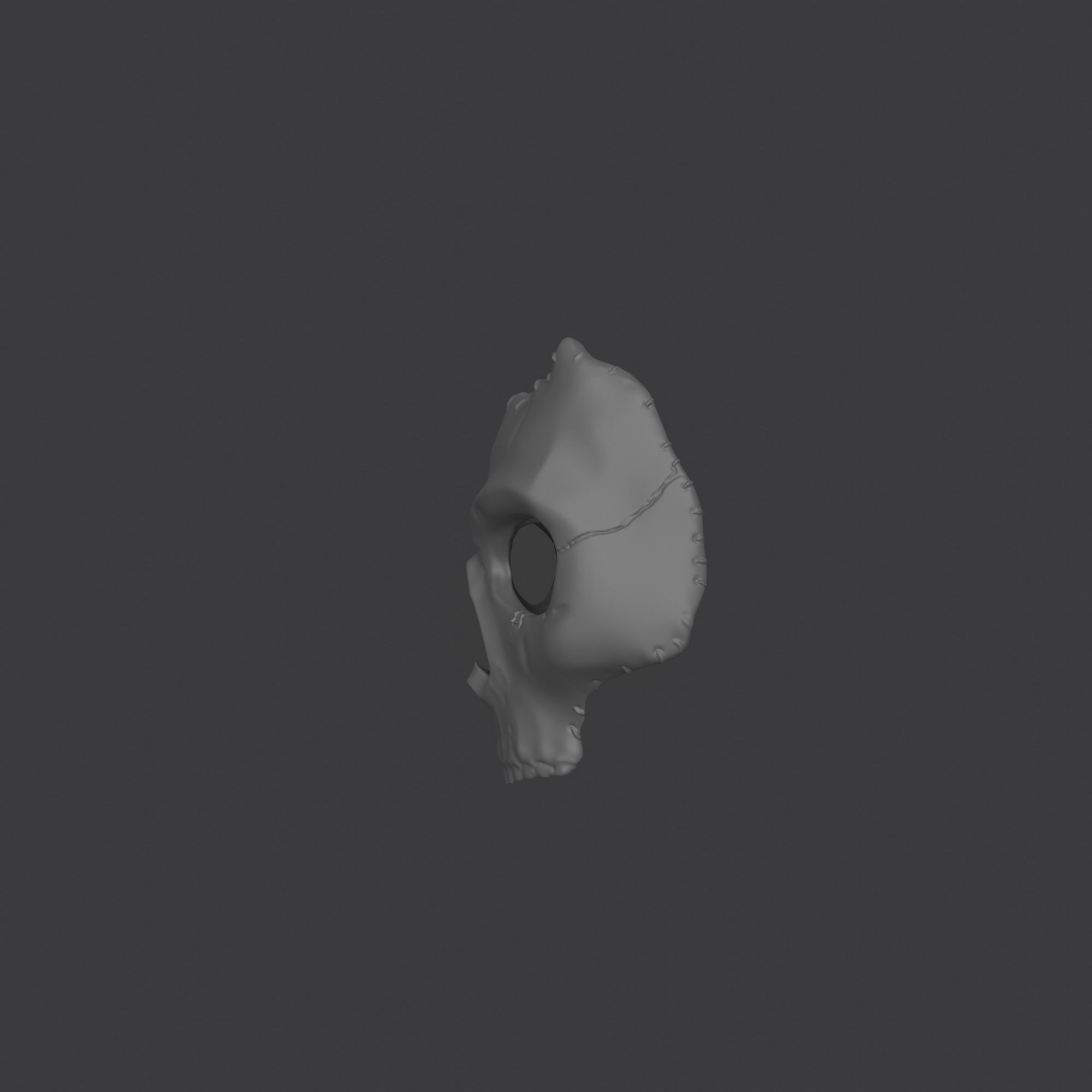 Call of Duty Modern Warfare 2019 Ghost mask 3D model 3D printable ...