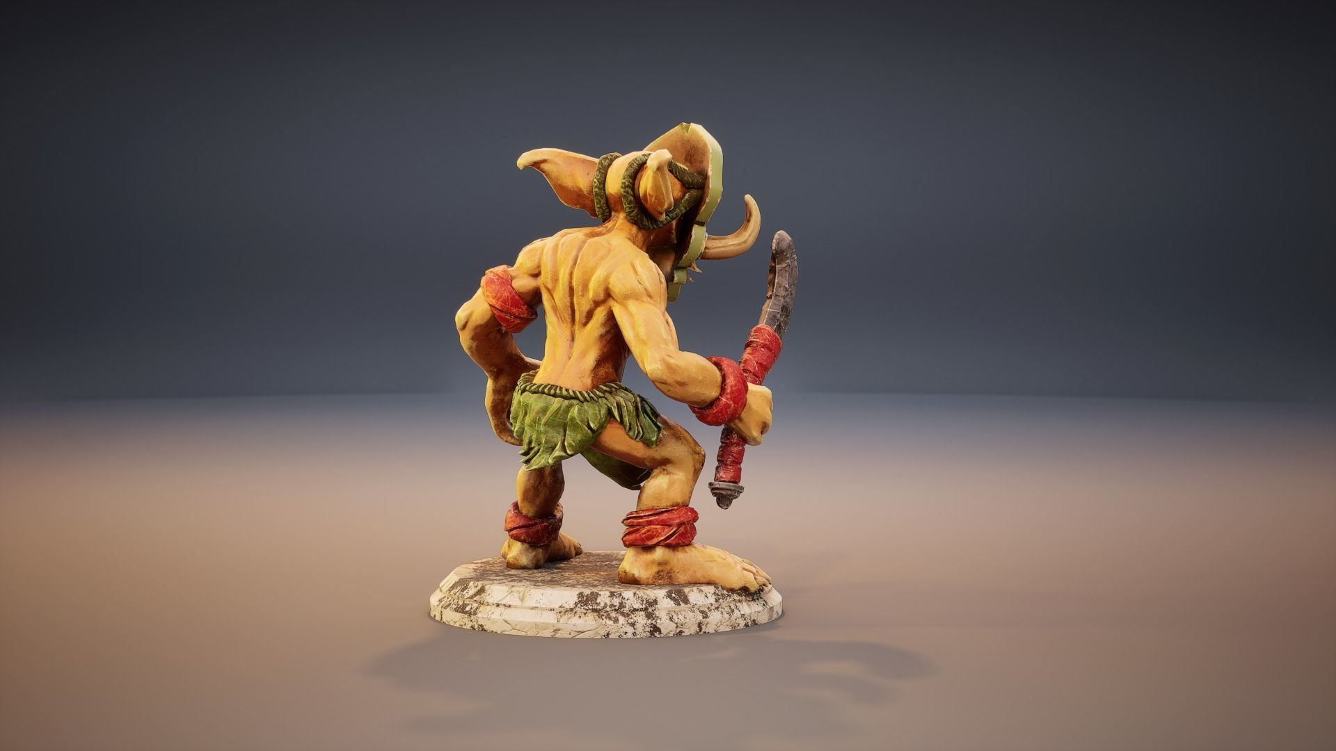 Tribal Goblin 4 - pack 3D model 3D printable | CGTrader