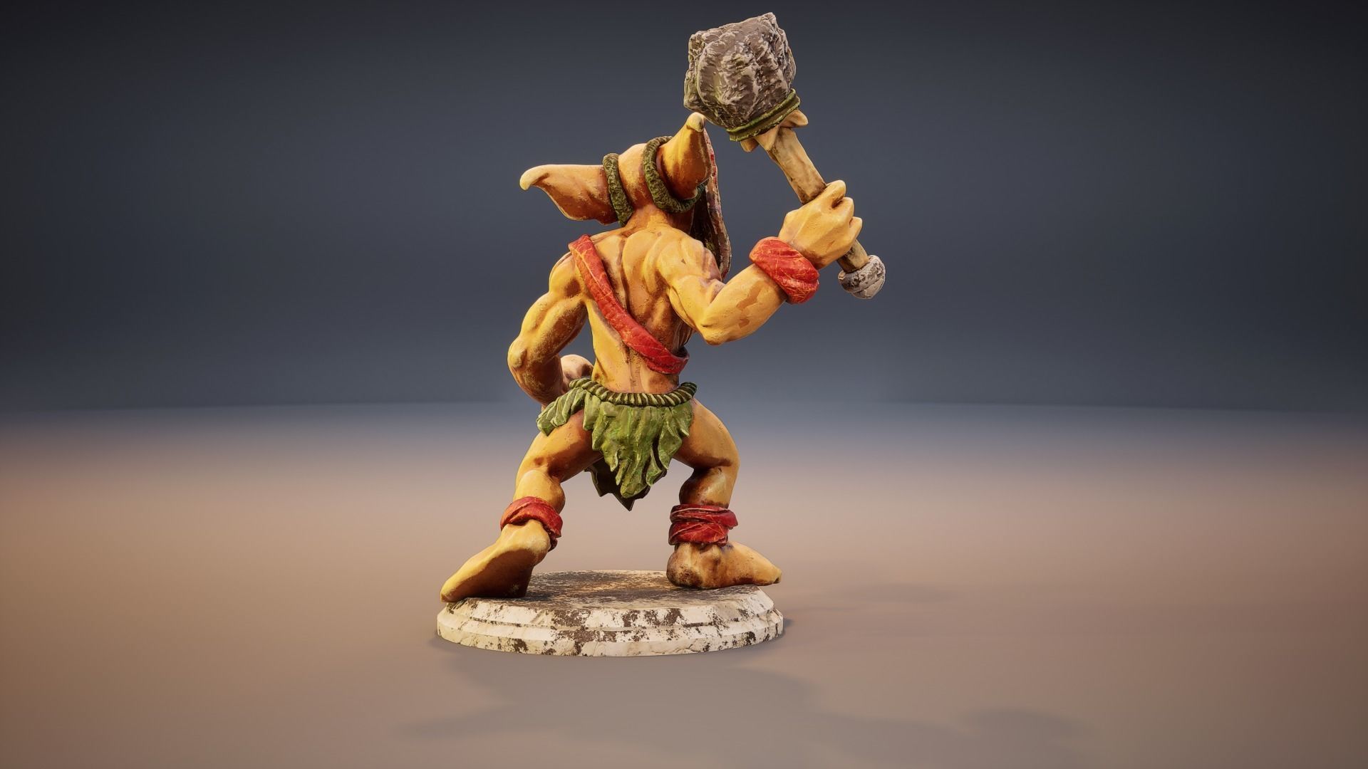 Tribal Goblin 4 - pack 3D model 3D printable | CGTrader