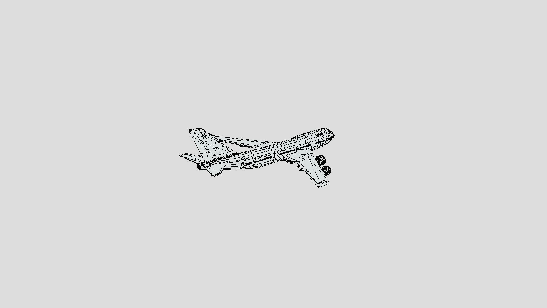 Boeing 747 General Electric 3D model | CGTrader