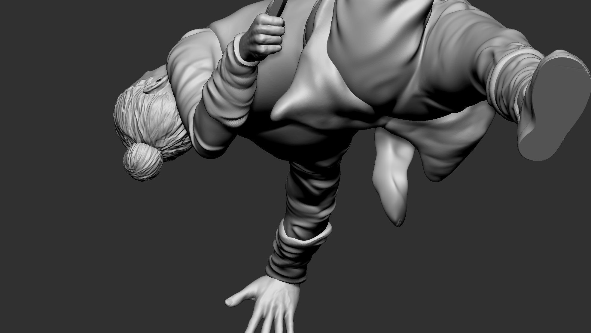 FREE - human - circus acrobat - dnd miniature free 3D model 3D ...