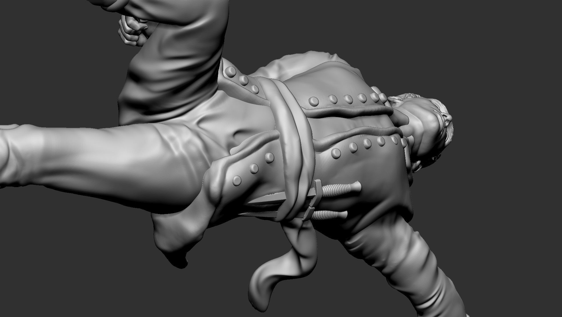 FREE - human - circus acrobat - dnd miniature free 3D model 3D ...