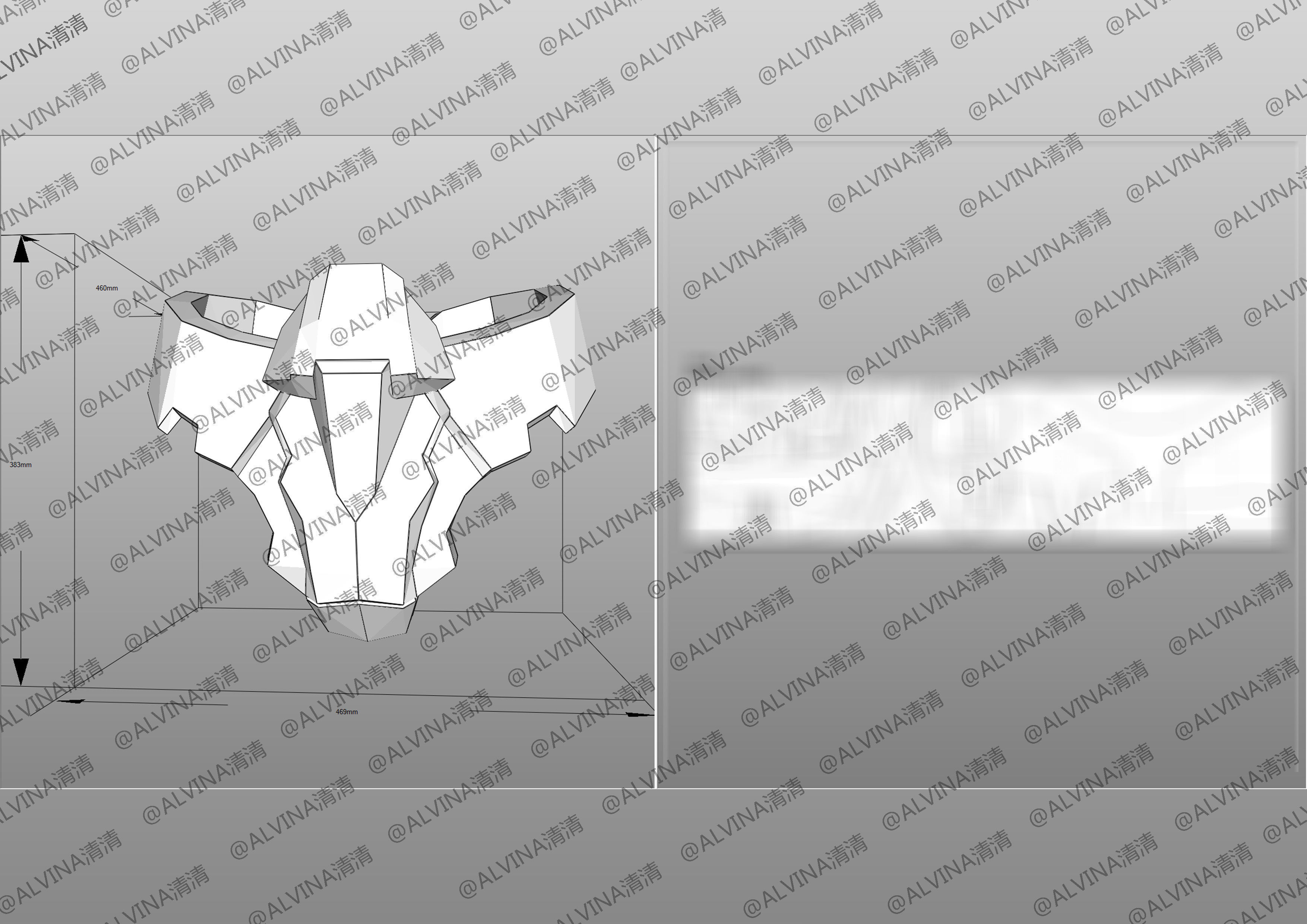 3D model Pacific Rim Striker Eureka Armor - DIY Cosplay Pepakura Foam ...