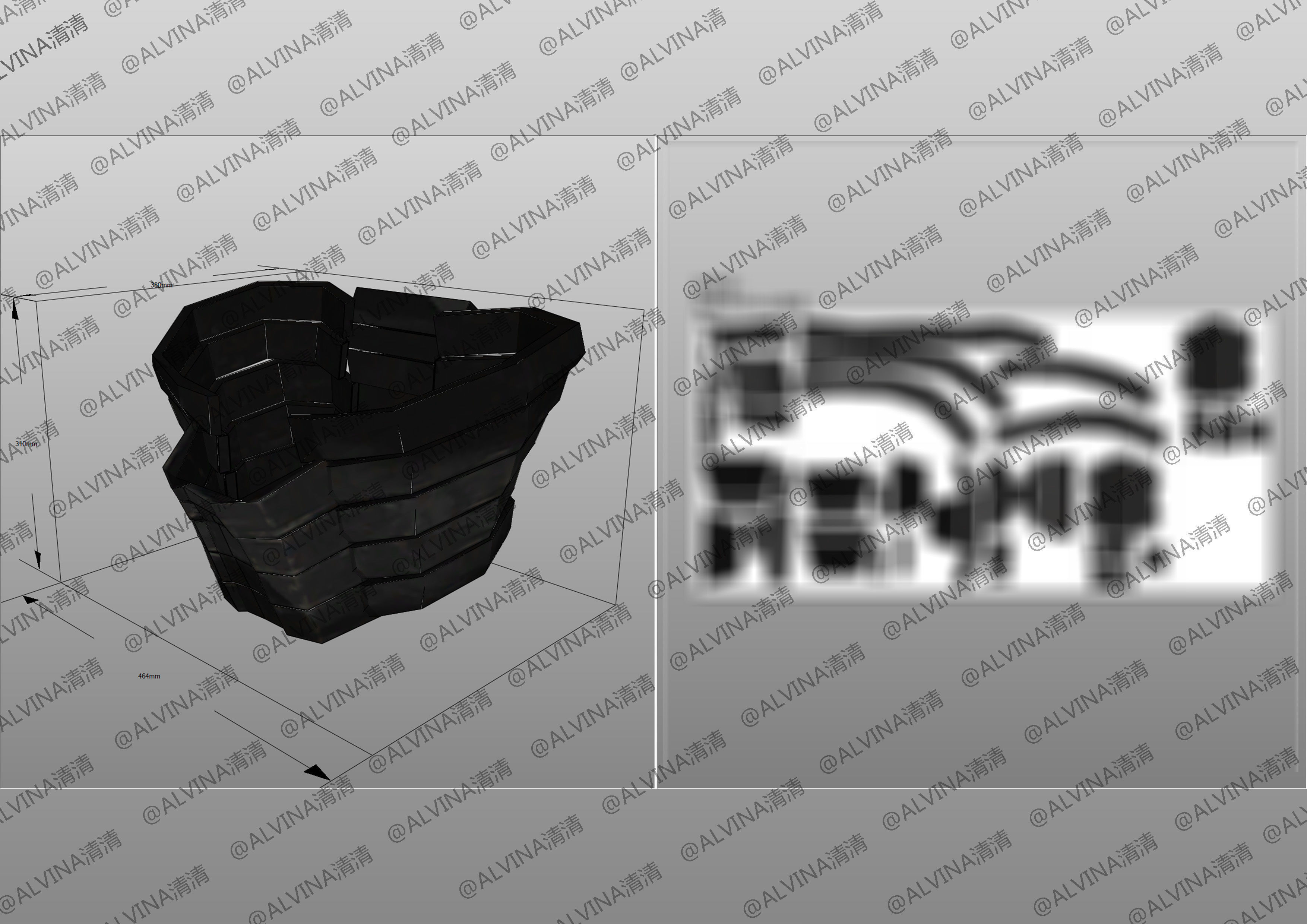 3D model Pacific Rim Striker Eureka Armor - DIY Cosplay Pepakura Foam ...