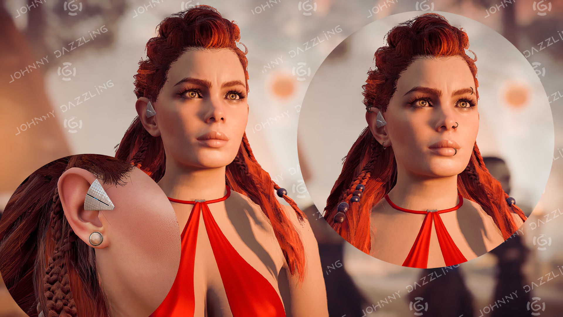 Aloy Deluxe Face Mod 3D model | CGTrader