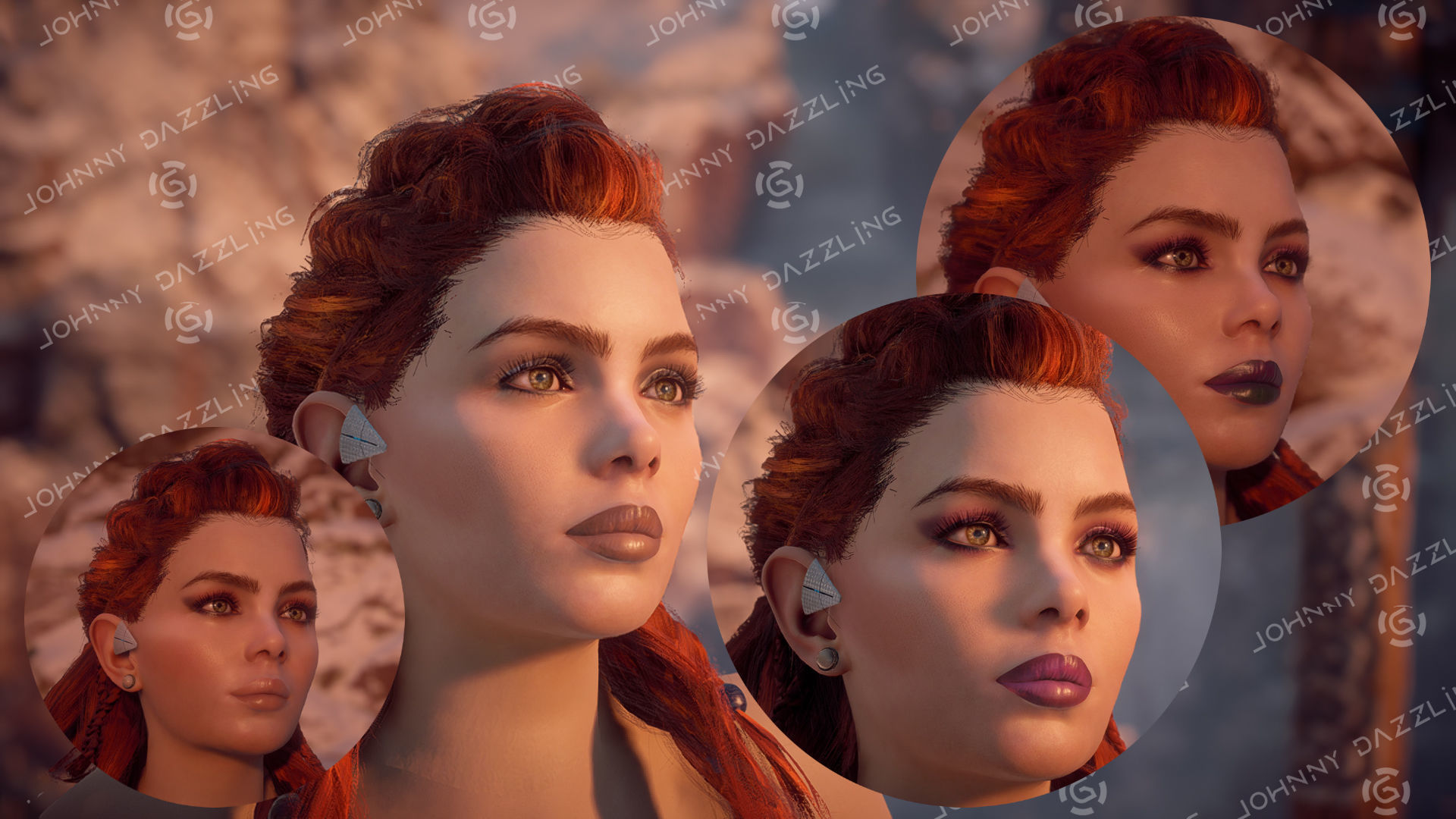 Aloy Deluxe Face Mod 3D model | CGTrader