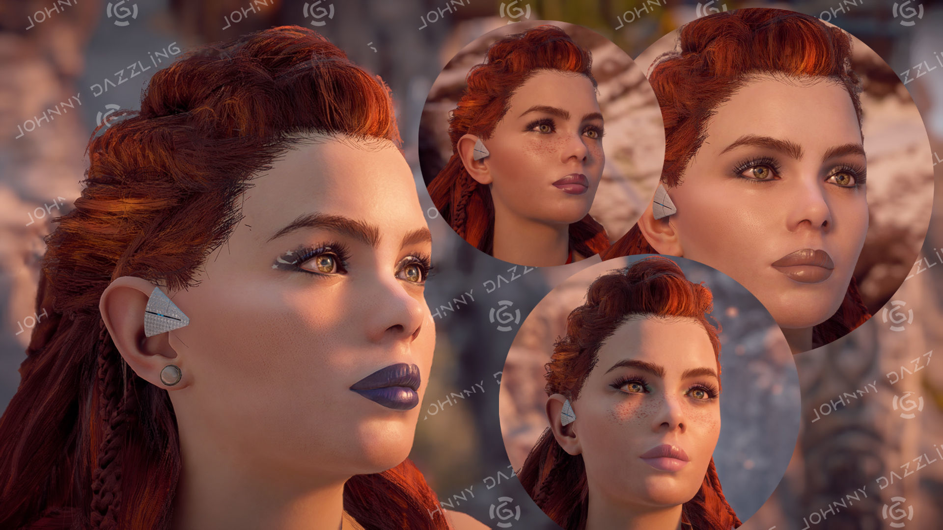 Aloy Deluxe Face Mod 3D model | CGTrader
