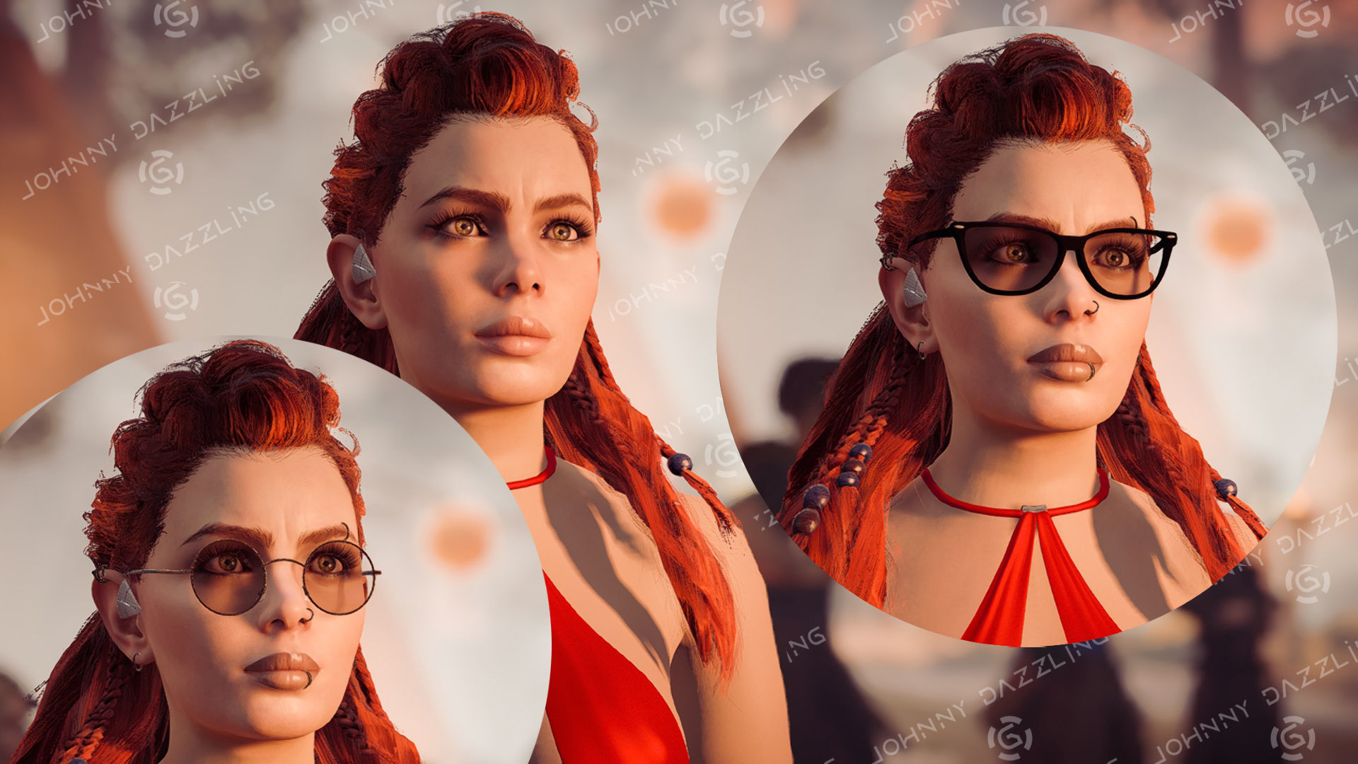 Aloy Deluxe Face Mod 3D model | CGTrader