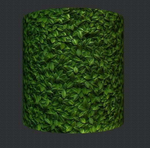 Grass and Hedge PBR Textures Texture | CGTrader