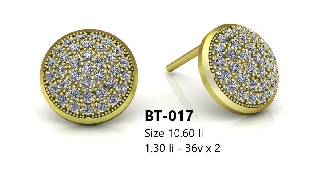 beautiful earing free 3D model | CGTrader