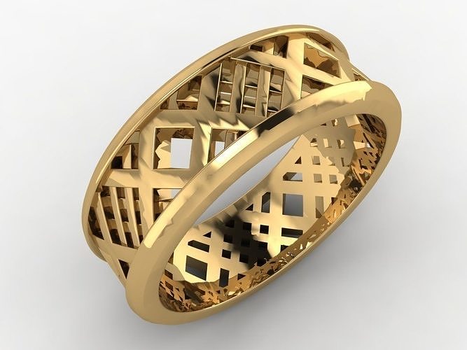 Ring man 3D model 3D printable | CGTrader