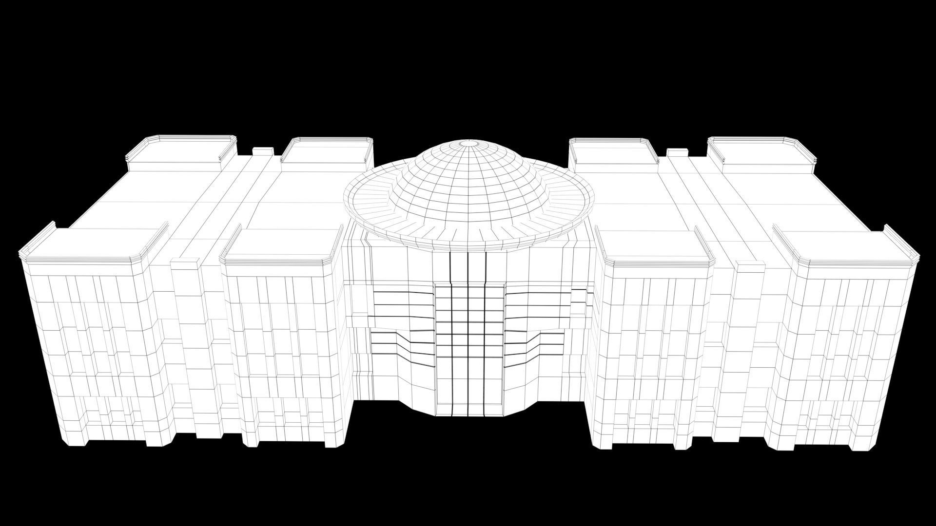 Kalba City Municipality Sharjah 3D model | CGTrader
