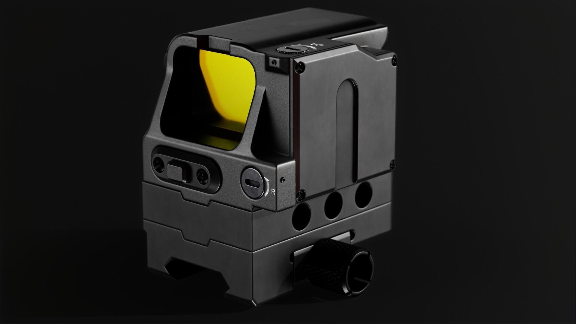 3D model FC1 Red Dot Sight VR / AR / low-poly | CGTrader