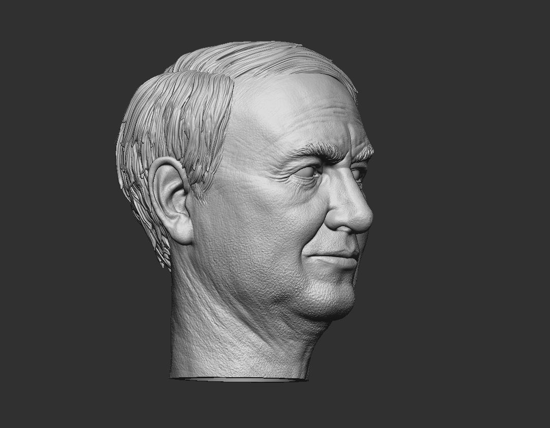 Thomas Edison Head 3D model 3D printable | CGTrader