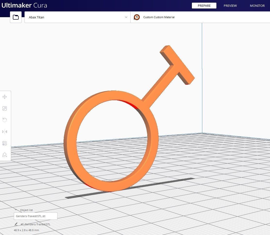 Gender Symbols STL Collection 3D model 3D printable | CGTrader