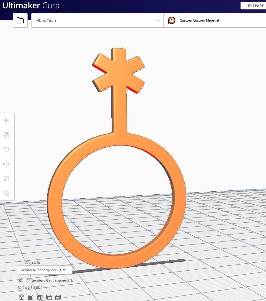 Gender Symbols STL Collection 3D model 3D printable | CGTrader