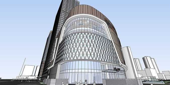 SHOPPING MALL 3D MODEL 3D model | CGTrader