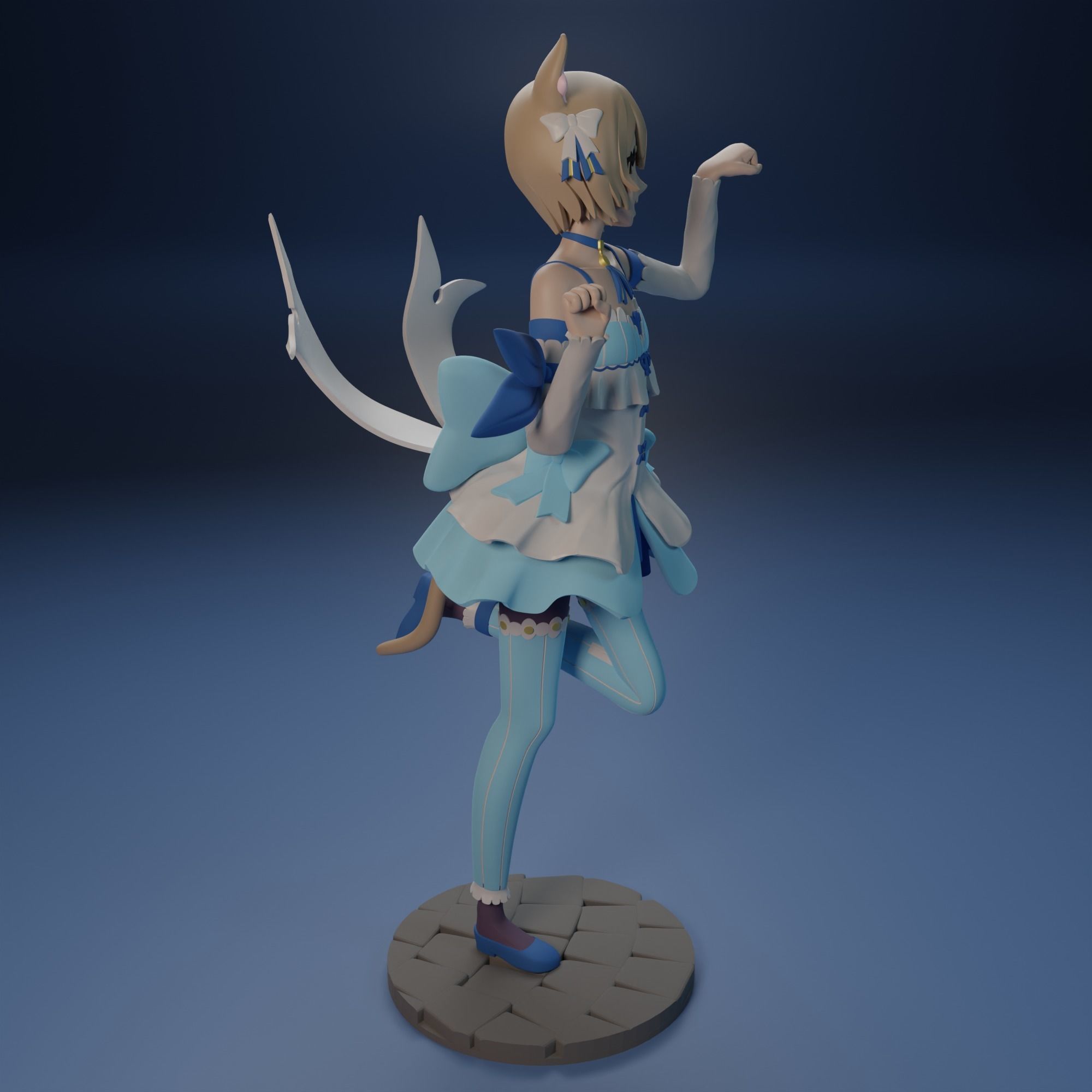 Felix Argyle From Rezero Anime 3d Model 3d Printable Cgtrader