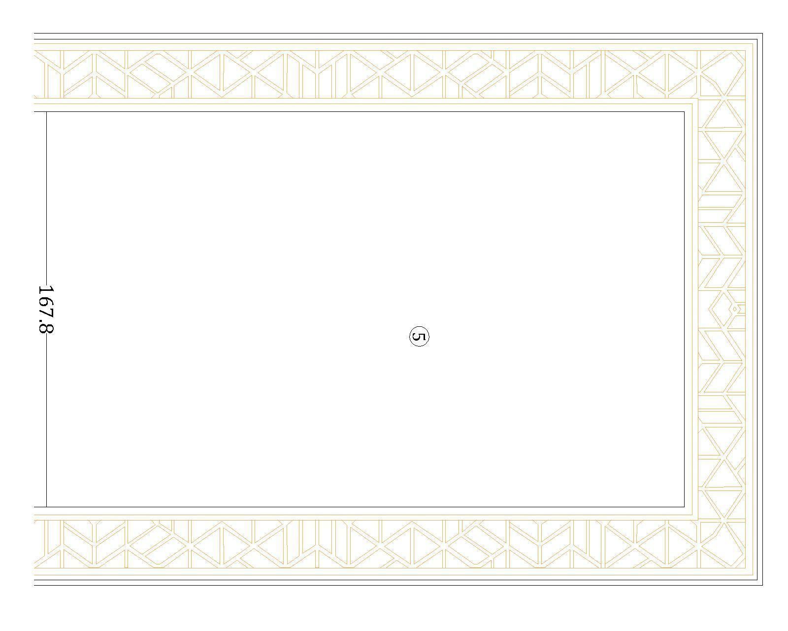 3D model CNC Design Drawing Decor Frame VR / AR / low-poly | CGTrader