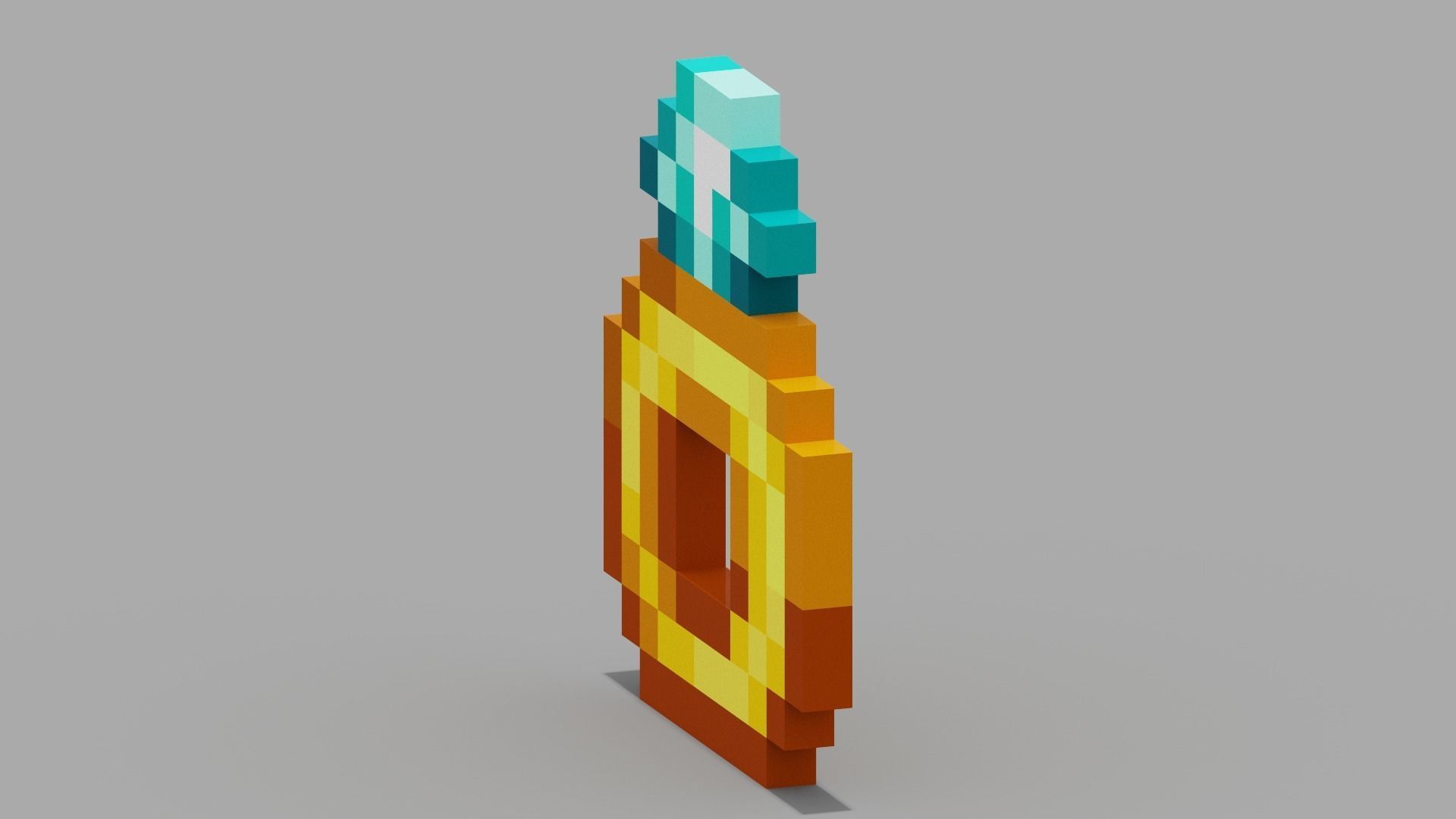 3D model Minecraft Ring VR / AR / low-poly | CGTrader
