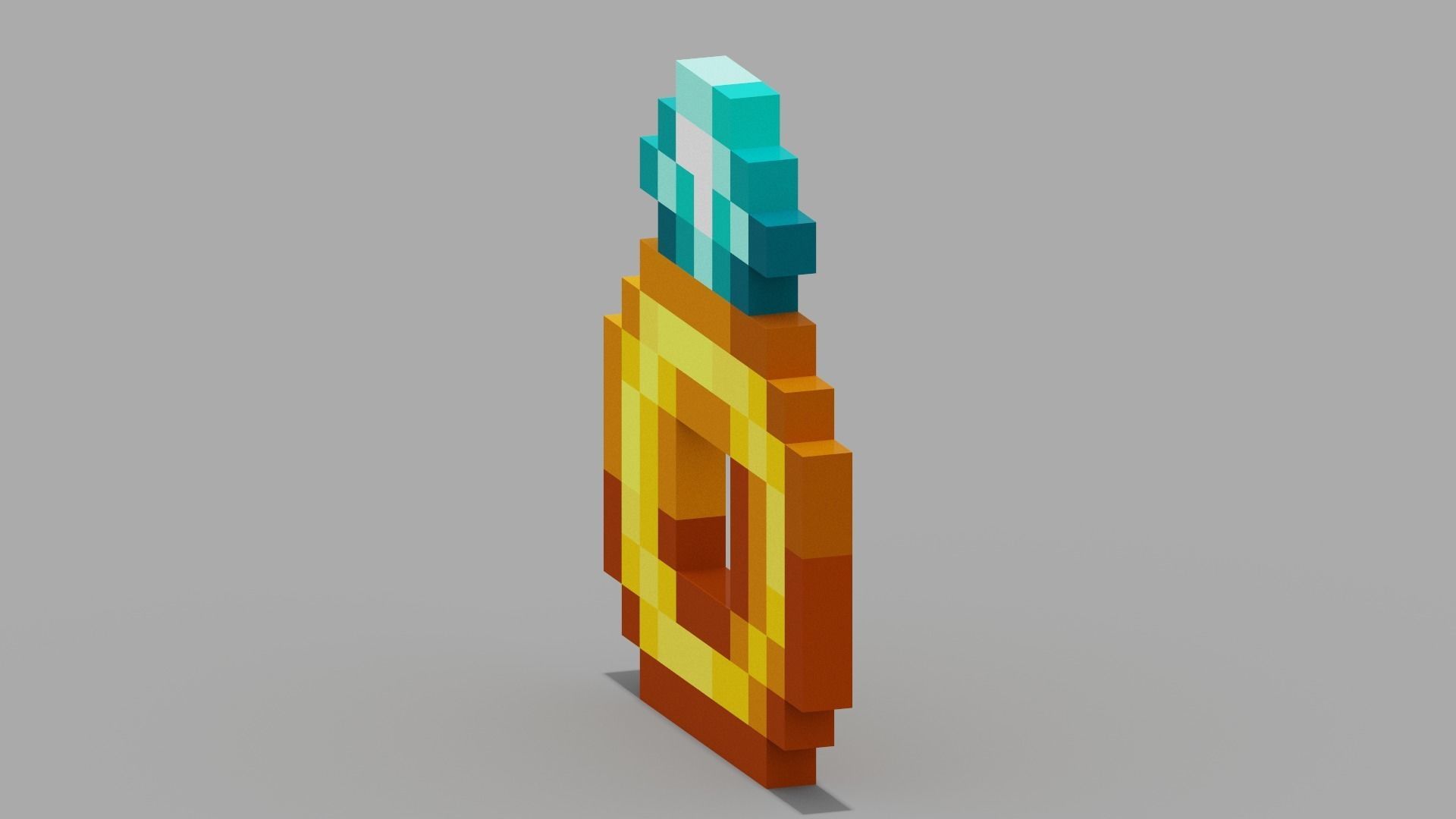 3D model Minecraft Ring VR / AR / low-poly | CGTrader
