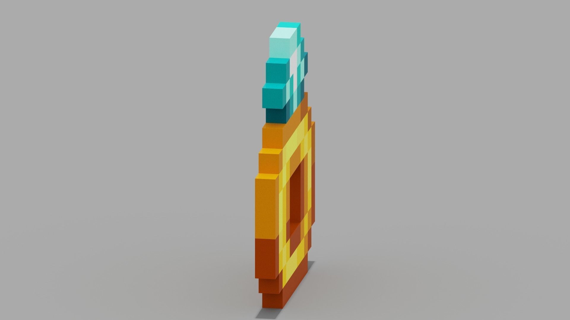 3D model Minecraft Ring VR / AR / low-poly | CGTrader