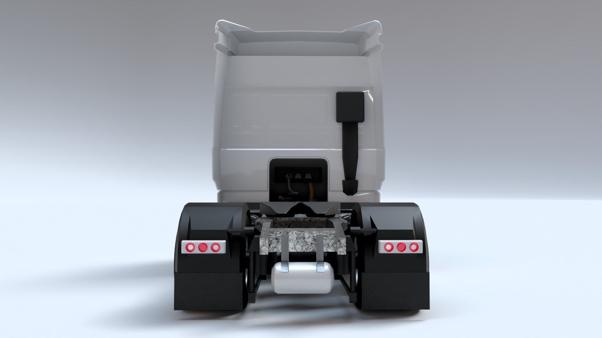 3D model Articulated DAF XF Truck Sleeper Cab VR / AR / low-poly | CGTrader