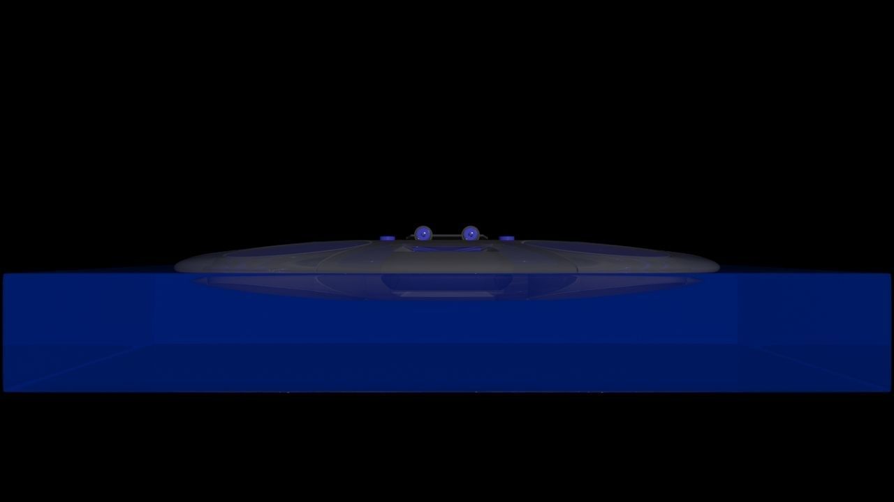 Triphibious Ground Effect Submarine Vehicle - Concept 3D model | CGTrader