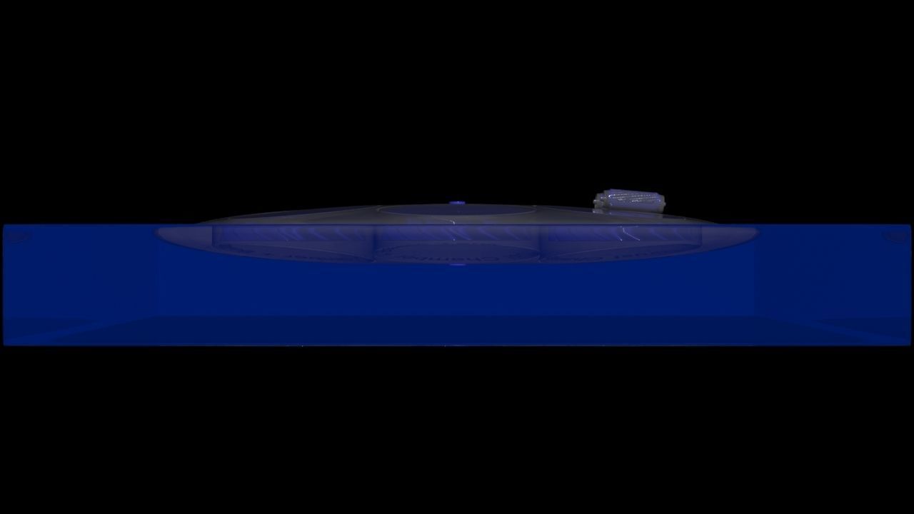 Triphibious Ground Effect Submarine Vehicle - Concept 3D model | CGTrader