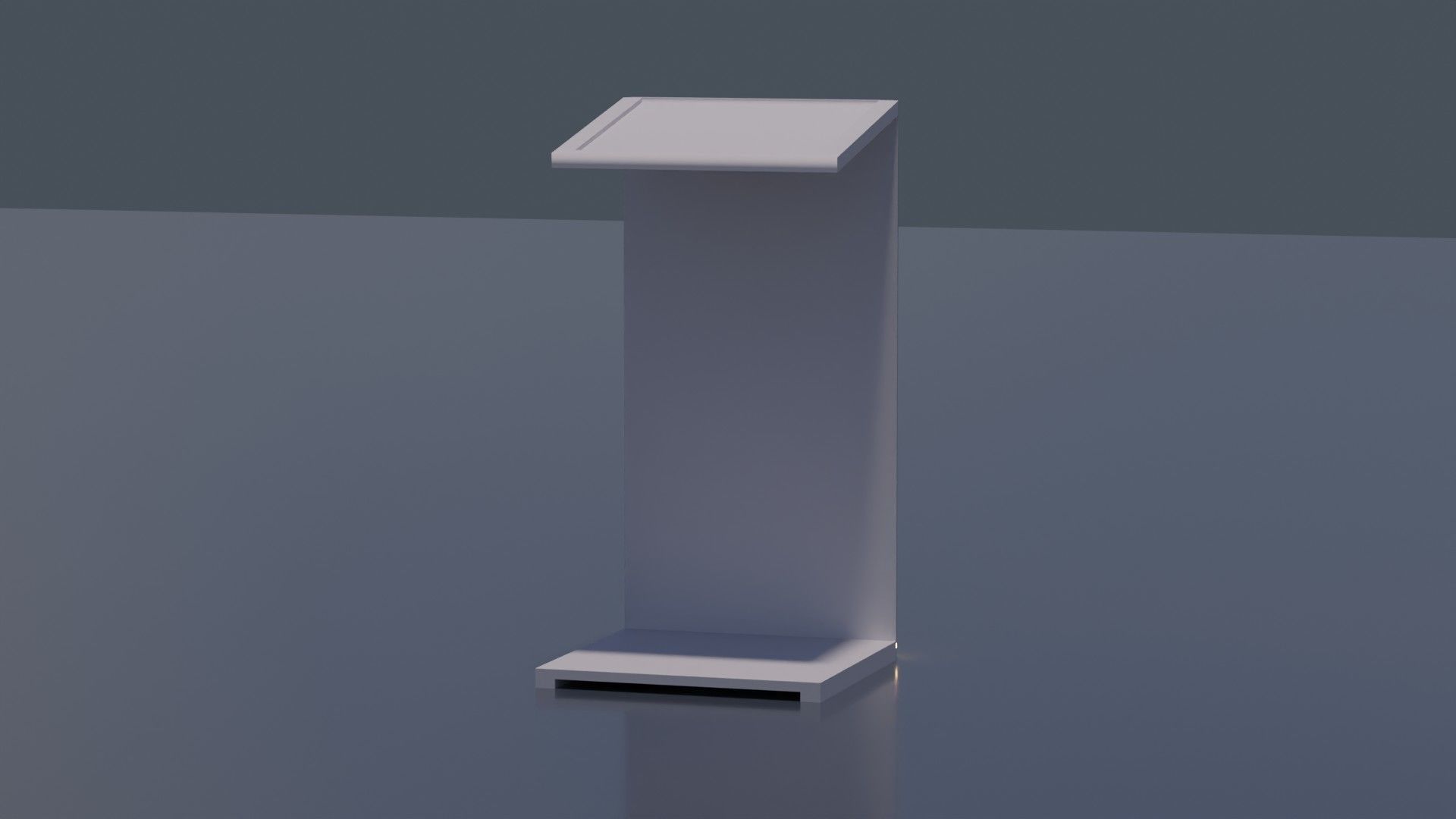Podium Perfection A Light-infused 3D Stand free 3D model | CGTrader