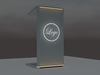 Podium Perfection A Light-infused 3D Stand free 3D model | CGTrader