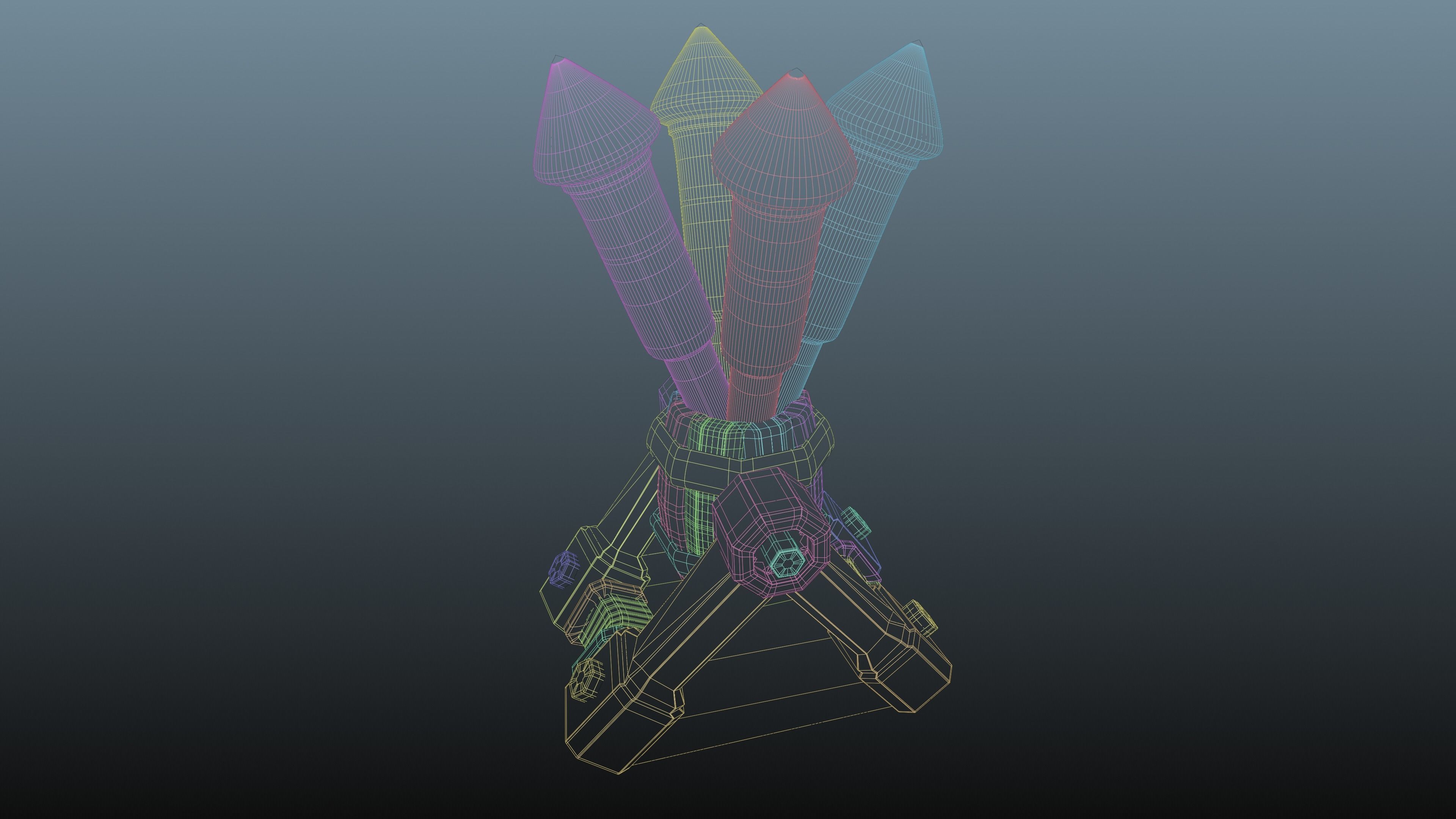 Air Defence - Th12 - Clash of Clans 3D model | CGTrader