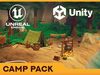 3D model Emberlight - Stylized Camp Pack VR / AR / low-poly | CGTrader
