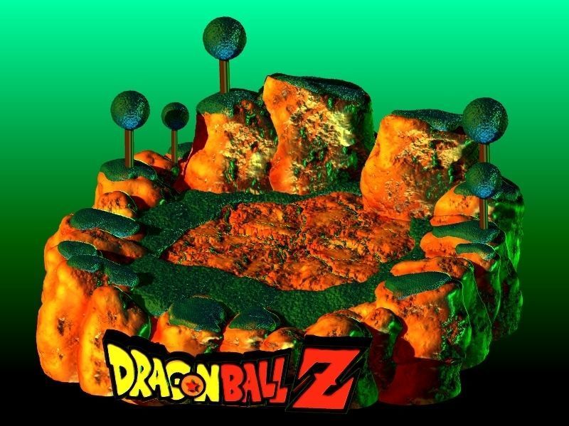 DIORAMA DRAGON BALL Z NAMEK NAMEKUSAI SH FIGUARTS FIGURE DISPLAY 3D ...