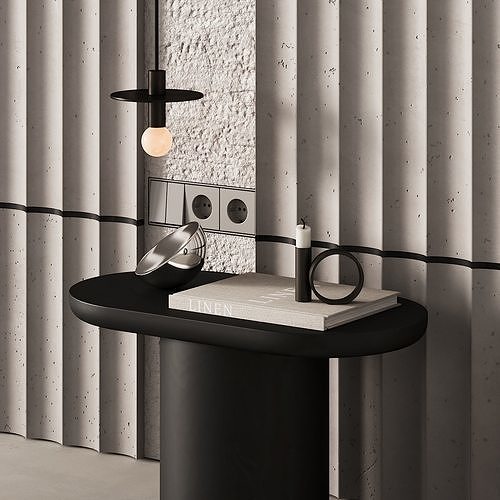 Wall Composition 3D model | CGTrader