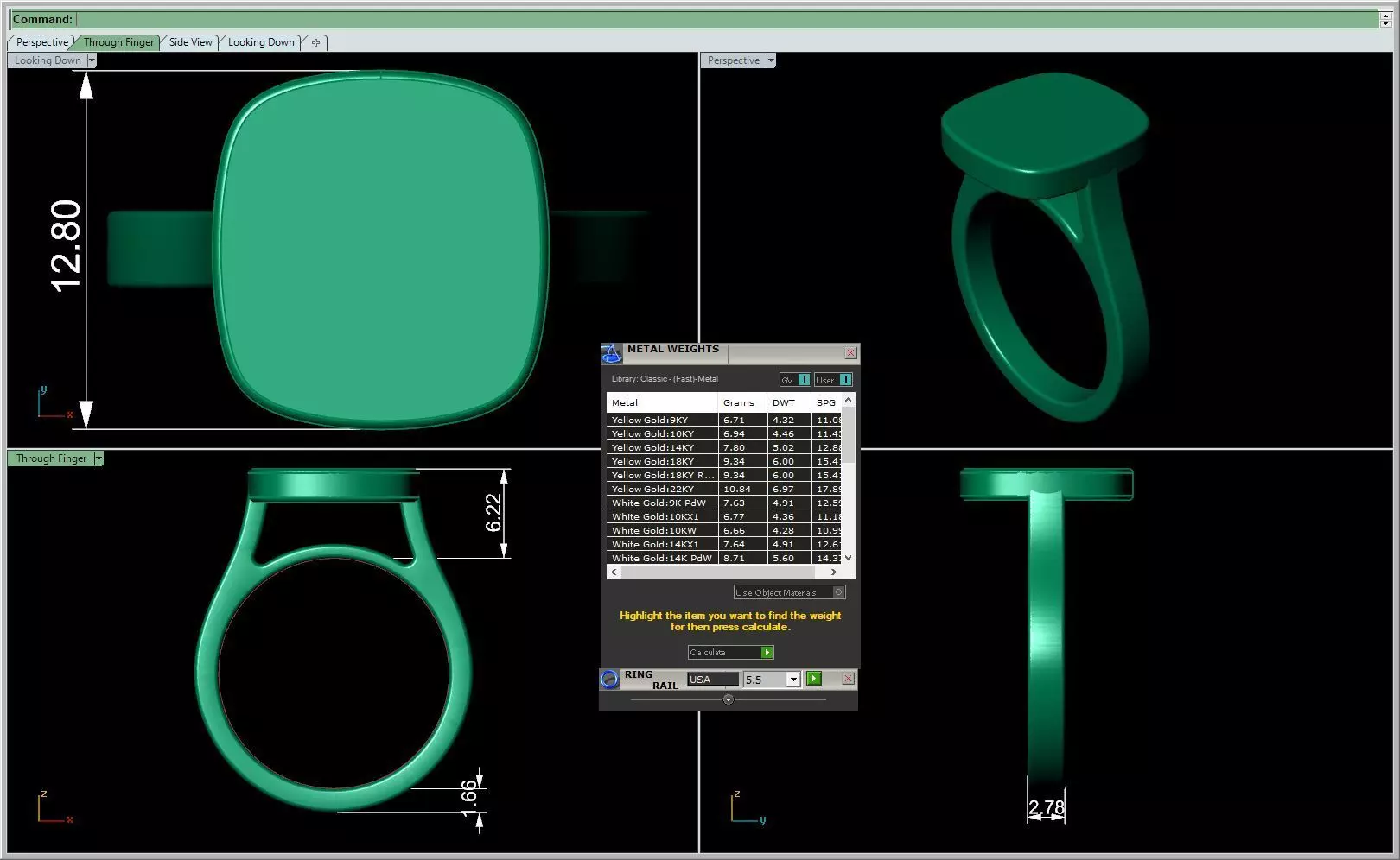 3D CAD NJ -790-Ring 3D model 3D printable | CGTrader