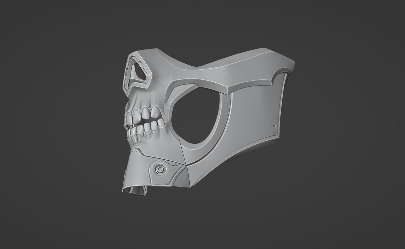 Takeda mask from MK1 - Dark Takeda 3D model 3D printable | CGTrader