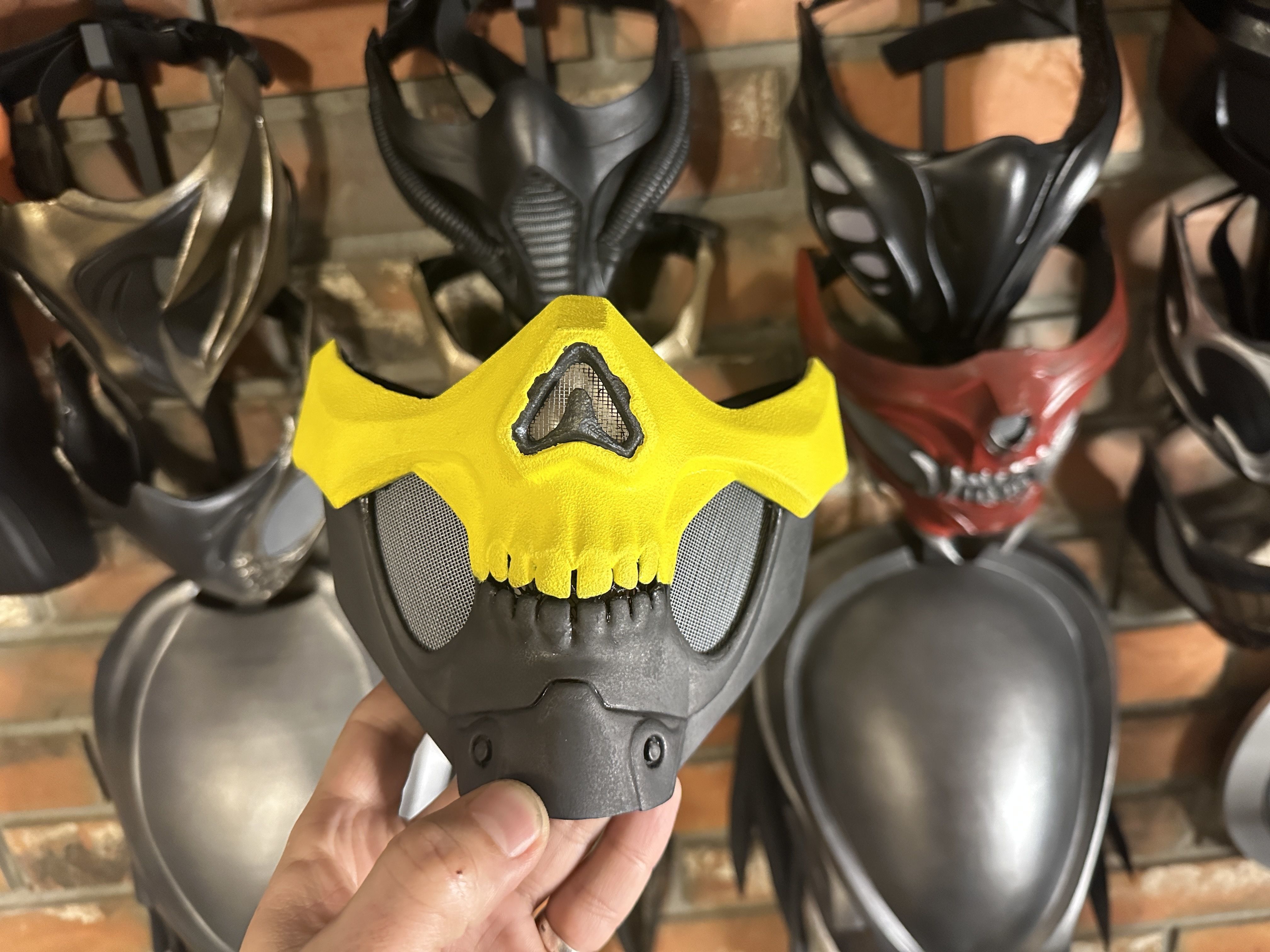 Takeda mask from MK1 - Dark Takeda 3D model 3D printable | CGTrader