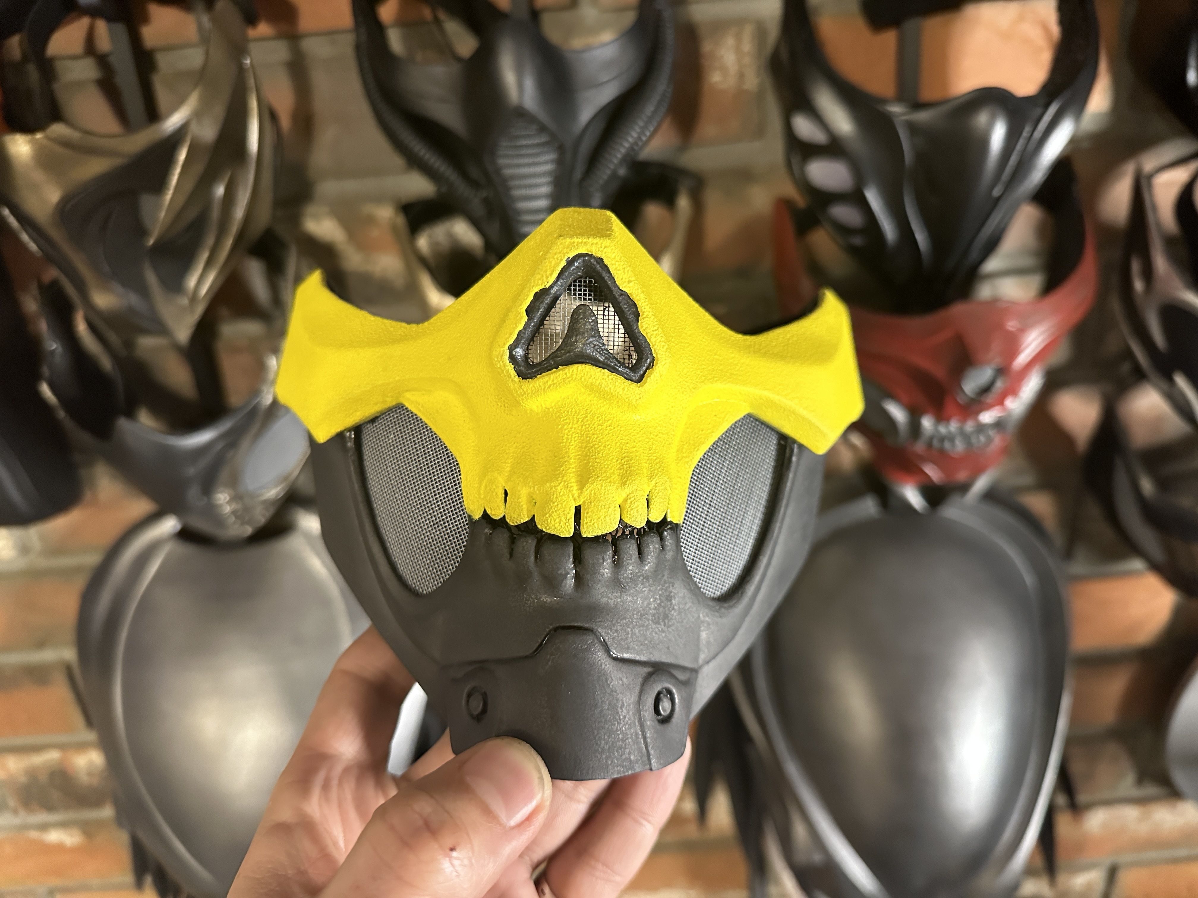 Takeda mask from MK1 - Dark Takeda 3D model 3D printable | CGTrader