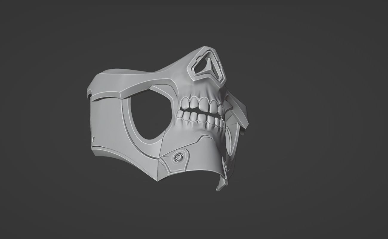 Takeda mask from MK1 - Dark Takeda 3D model 3D printable | CGTrader