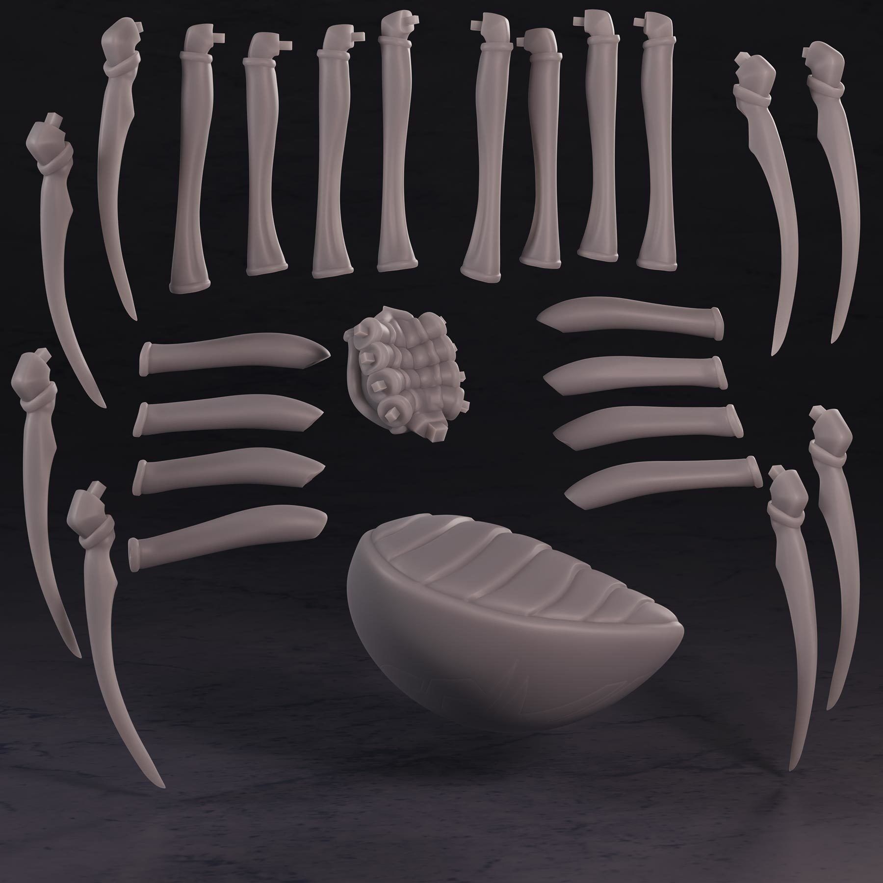 Monster Musume Rachnera 3D model 3D printable | CGTrader