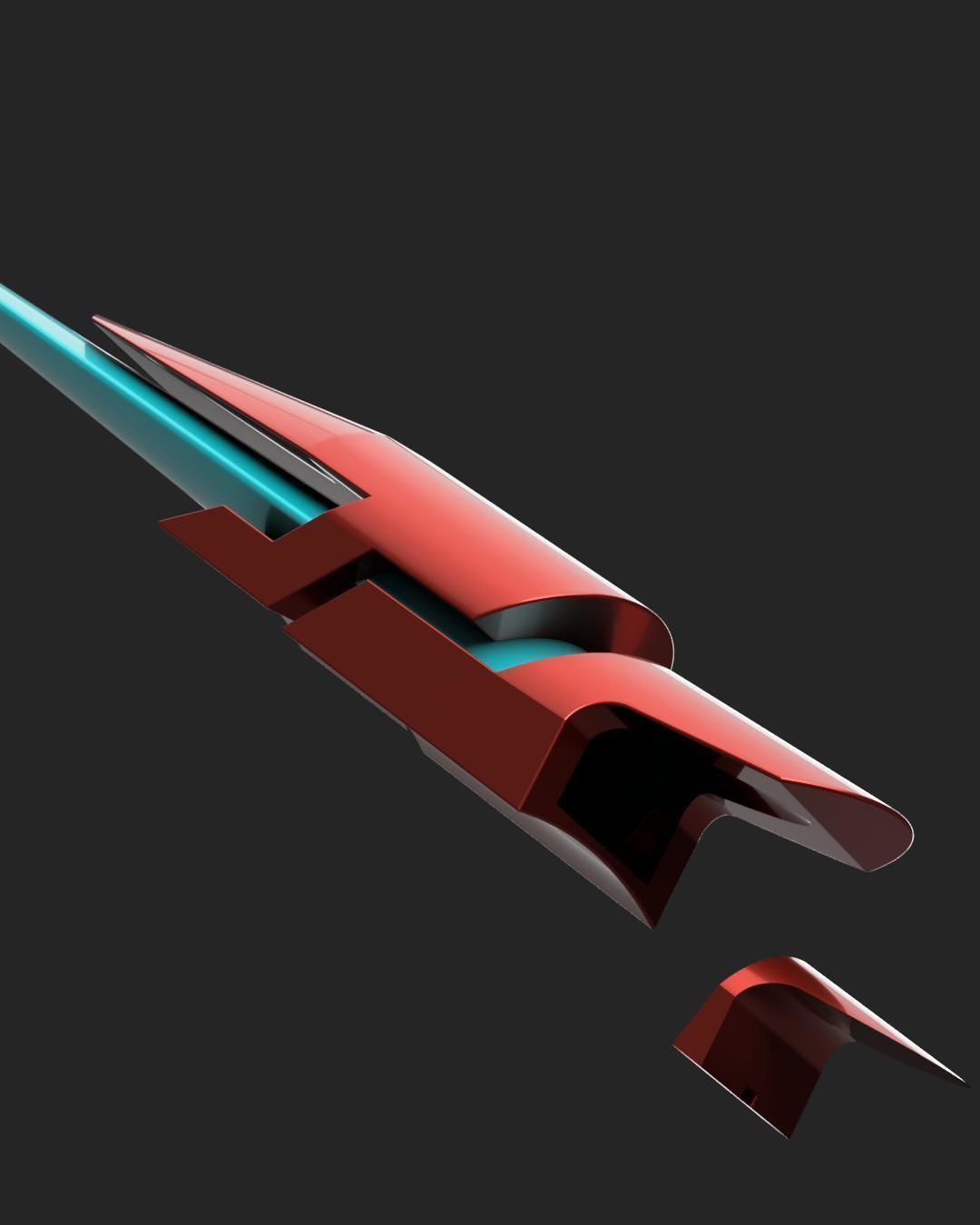 Marvel - Iron Man Mark 85 Energy Blade Pickaxe 3D model 3D printable ...