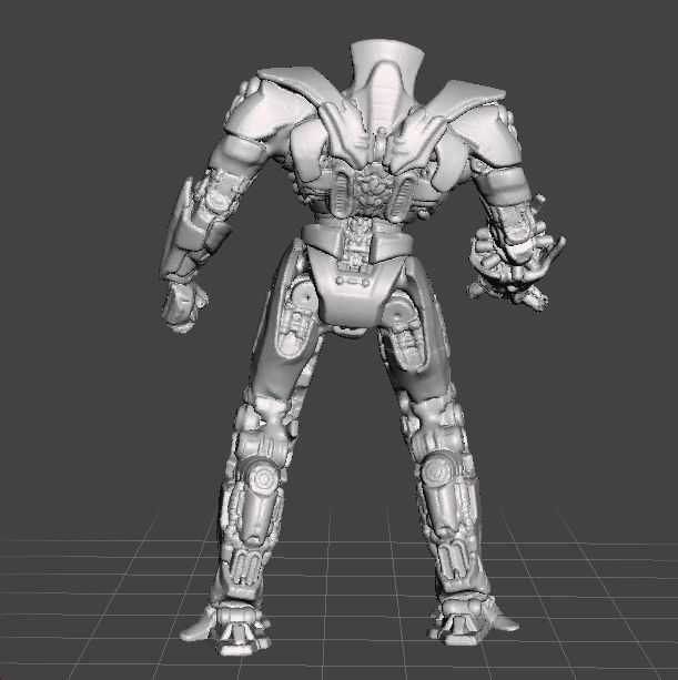 GIPSY DANGER FIGURE MODEL PACIFIC RIM JAEGER MECH 3D PRINTABLE 3D model 3D printable | CGTrader