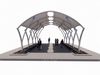3D model Roof structure for car parking and walkways 2 VR / AR / low-poly | CGTrader