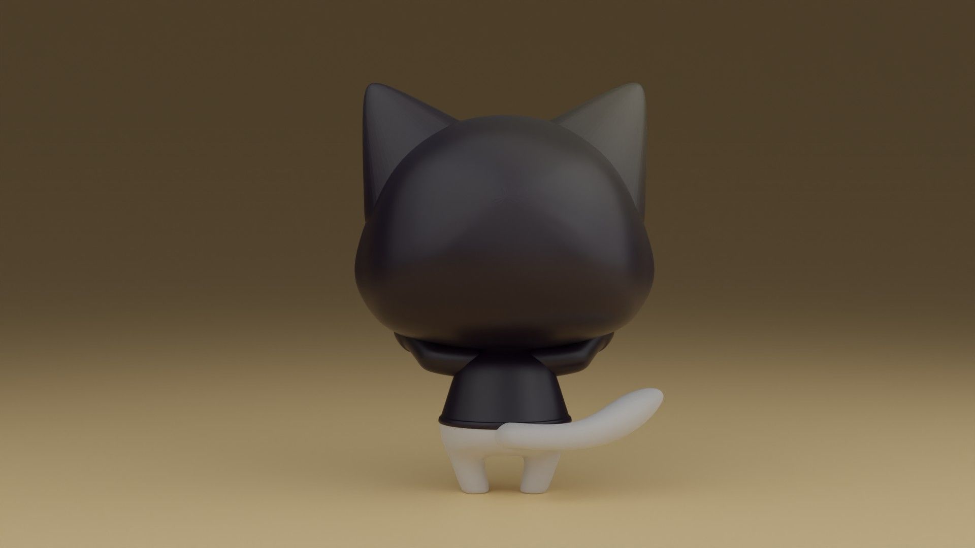 stl cat 3D model 3D printable | CGTrader