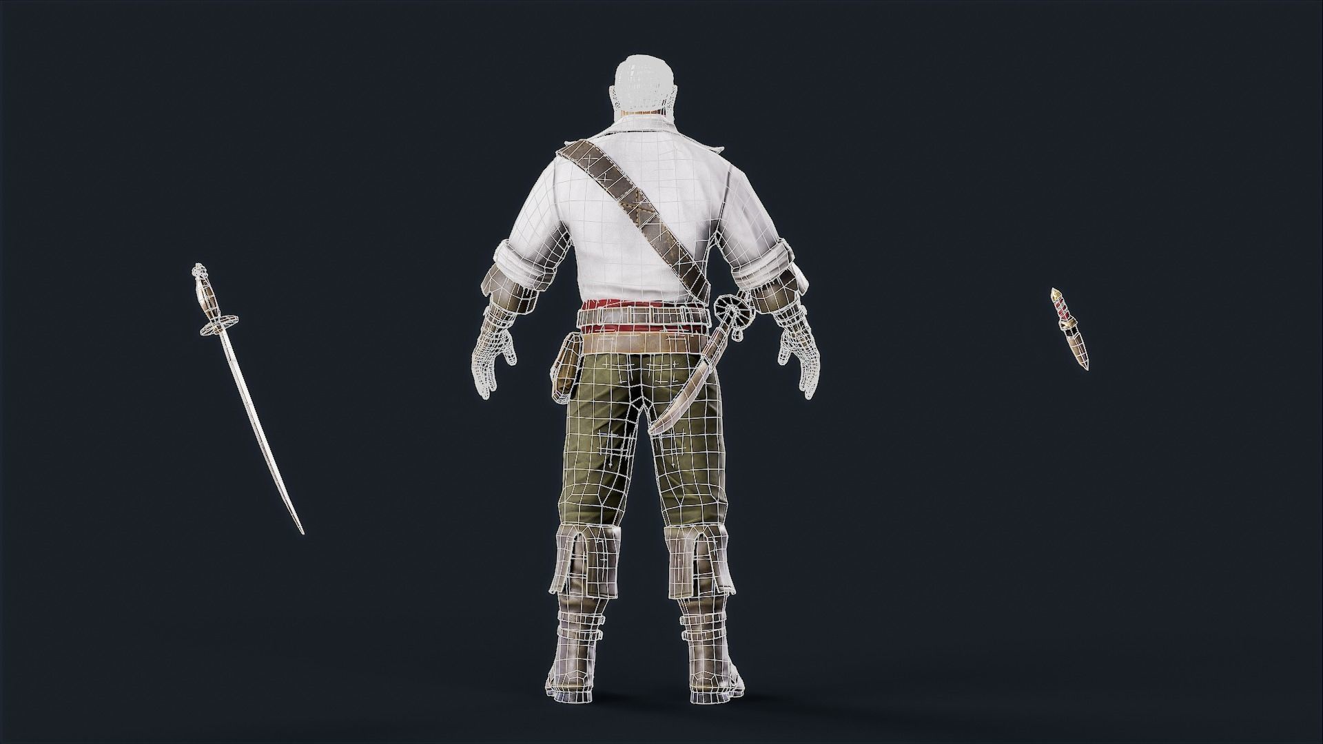 3D model Pirate Giant VR / AR / low-poly | CGTrader