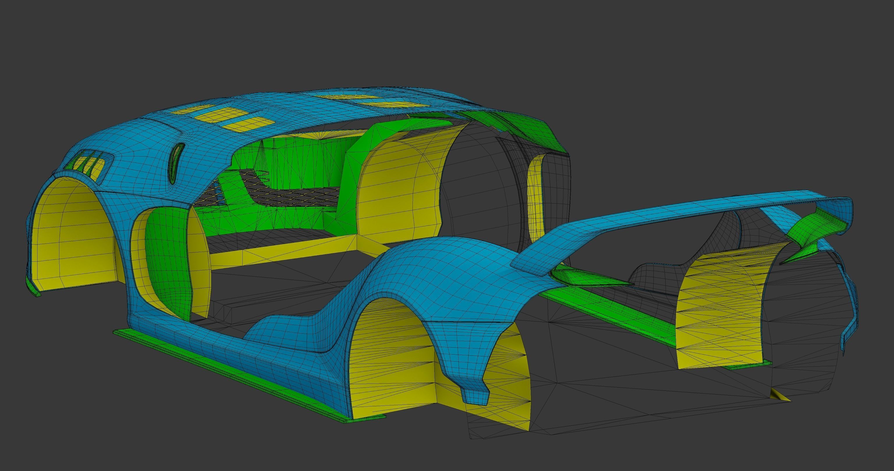 3D model TOYOTA GR SUPRA WIDEBODY VR / AR / low-poly | CGTrader