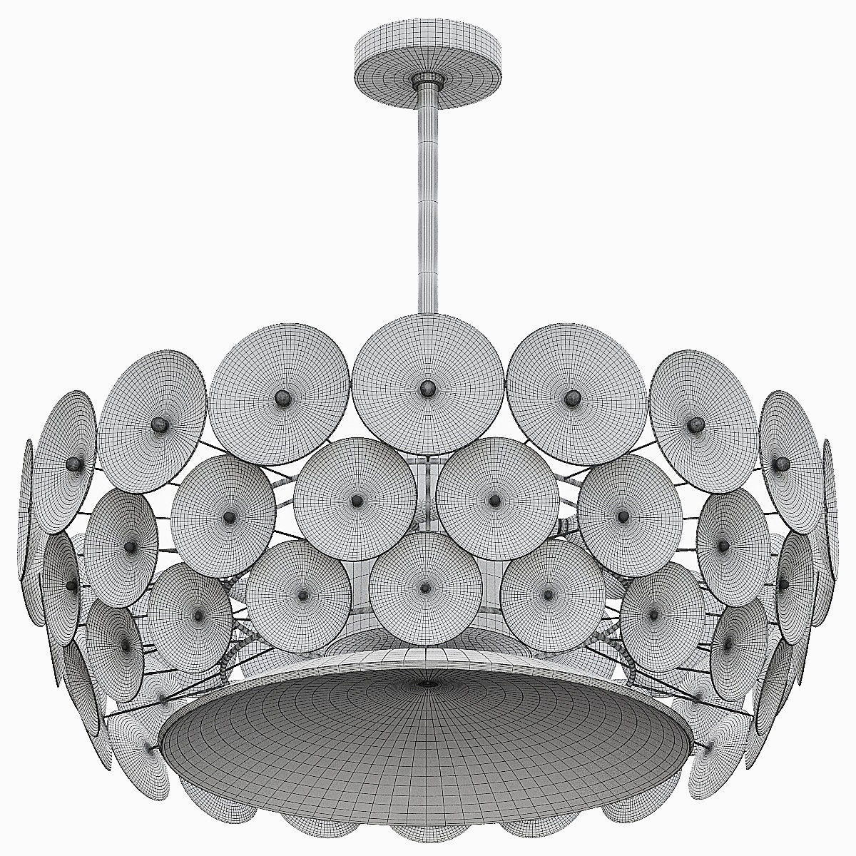 3D model Anzazo chandelier VR / AR / low-poly | CGTrader