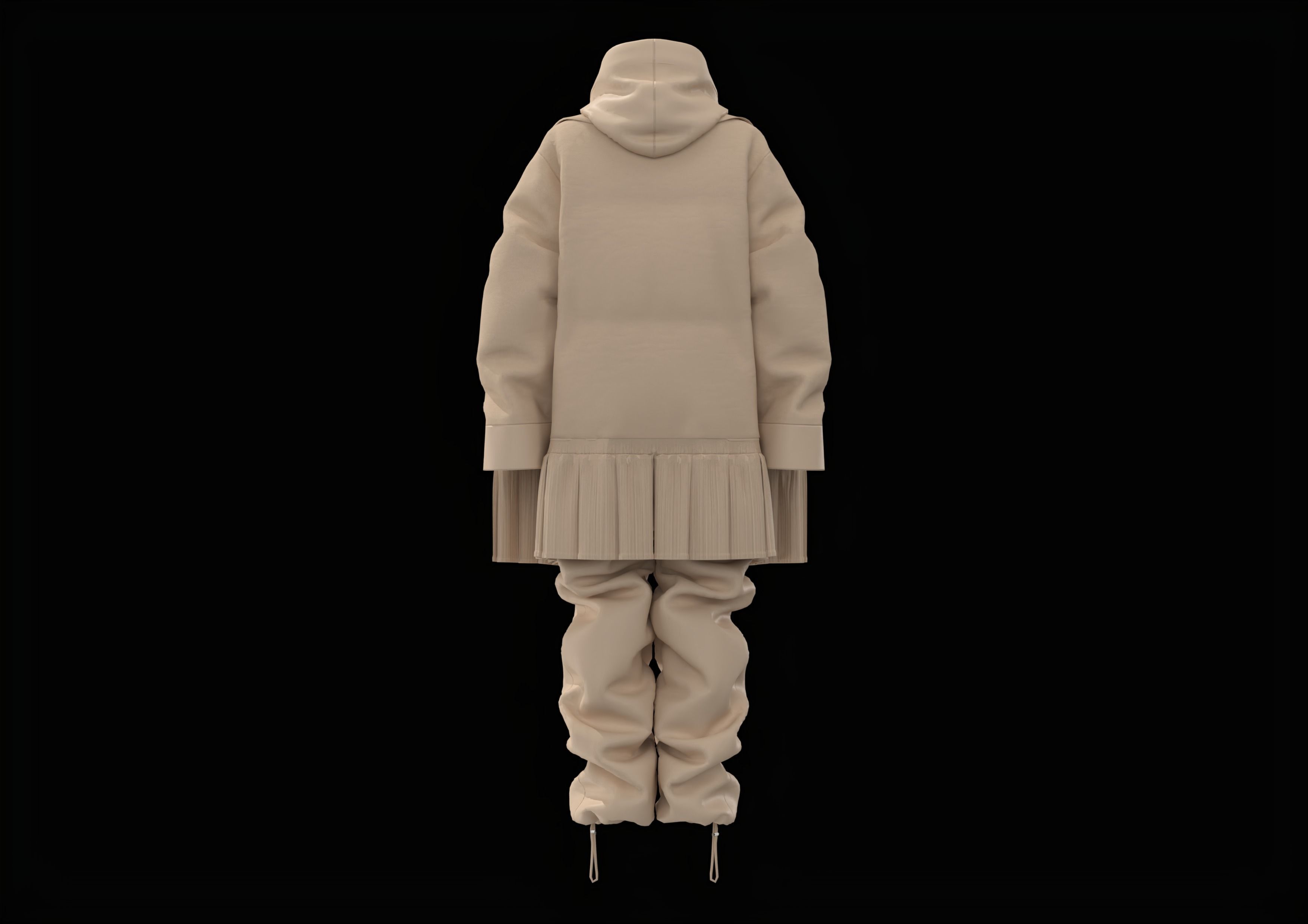 Sheepskin Wool Patchwork Coat Set free VR / AR / low-poly 3D model | CGTrader