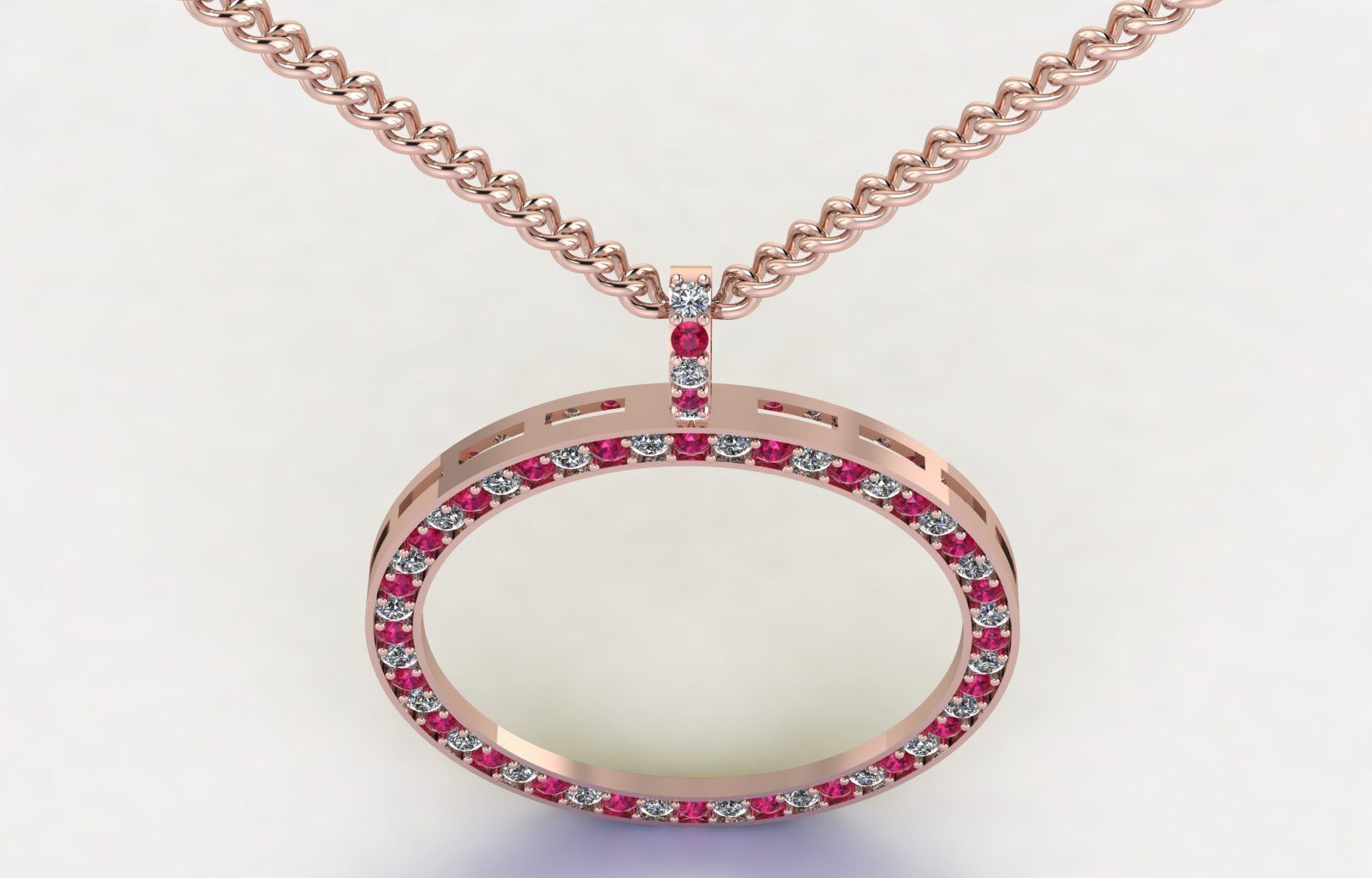 diamond loop free 3D model 3D printable | CGTrader